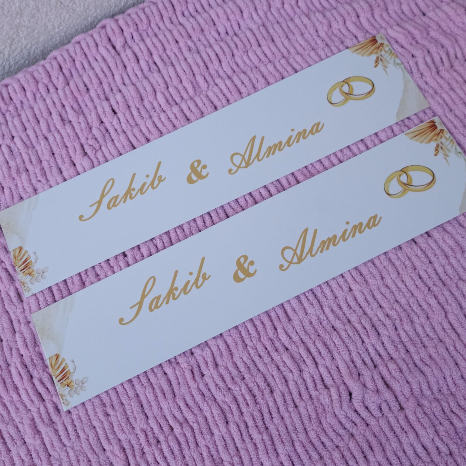 Personalizirane tablice za auto - GiftHub